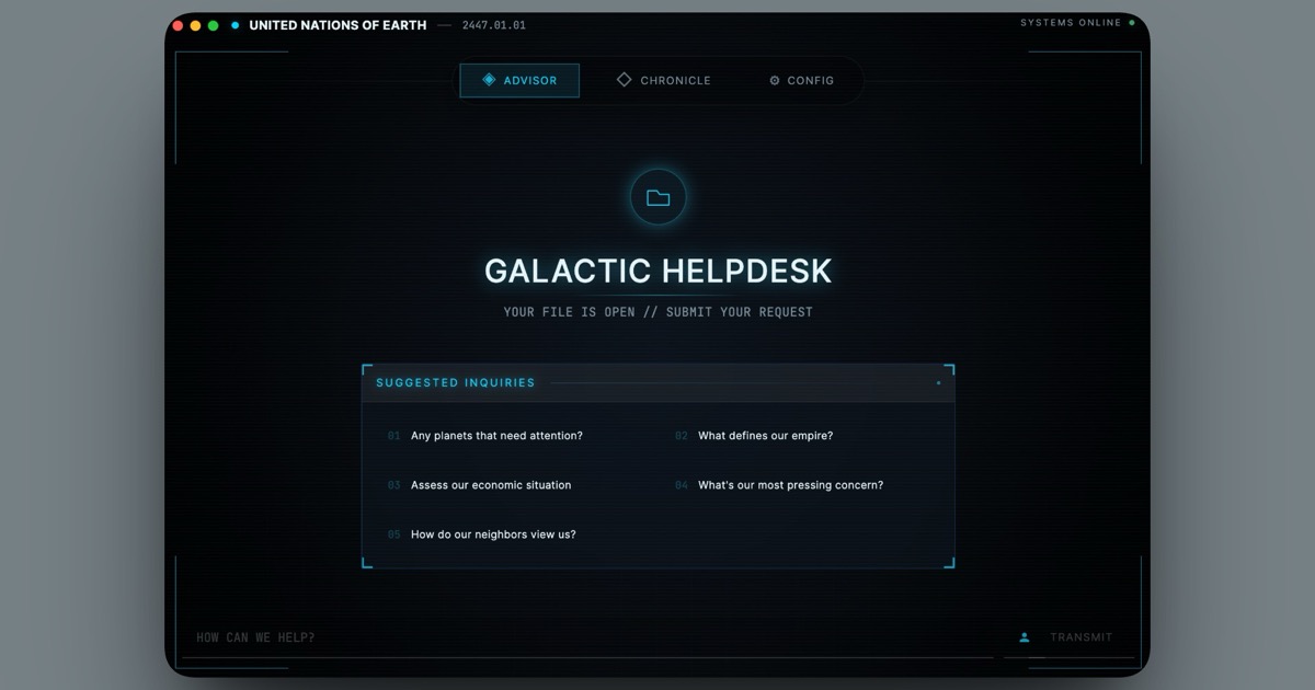 Stellaris Companion | Your Empire's AI Advisor & Chronicler - Free ...